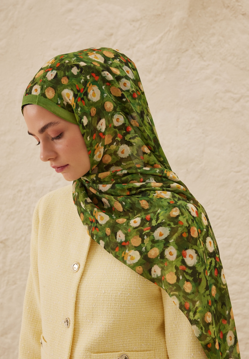 AGNES PATTERN RAMI HIJAB FOREST