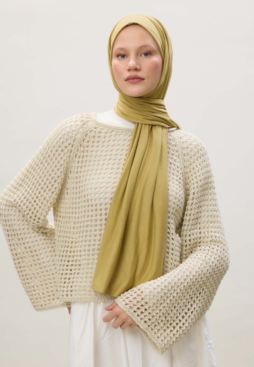 Buy COMBED HIJAB SAGE Online! | Fresh Scarfs