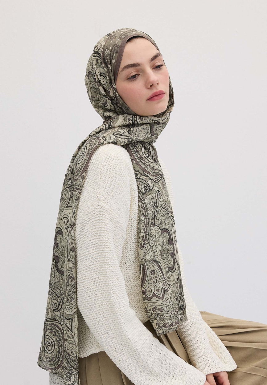 ROSE PATTERNED HIJAB