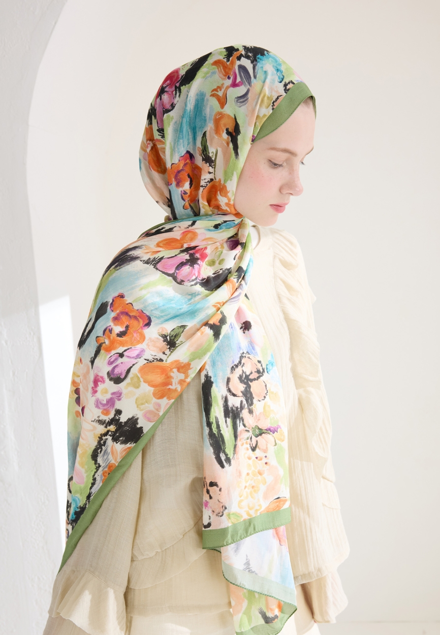 VINNIE FLOŞ VİSKON ŞAL ÇAĞLA Online Satın Al! | Fresh Scarfs