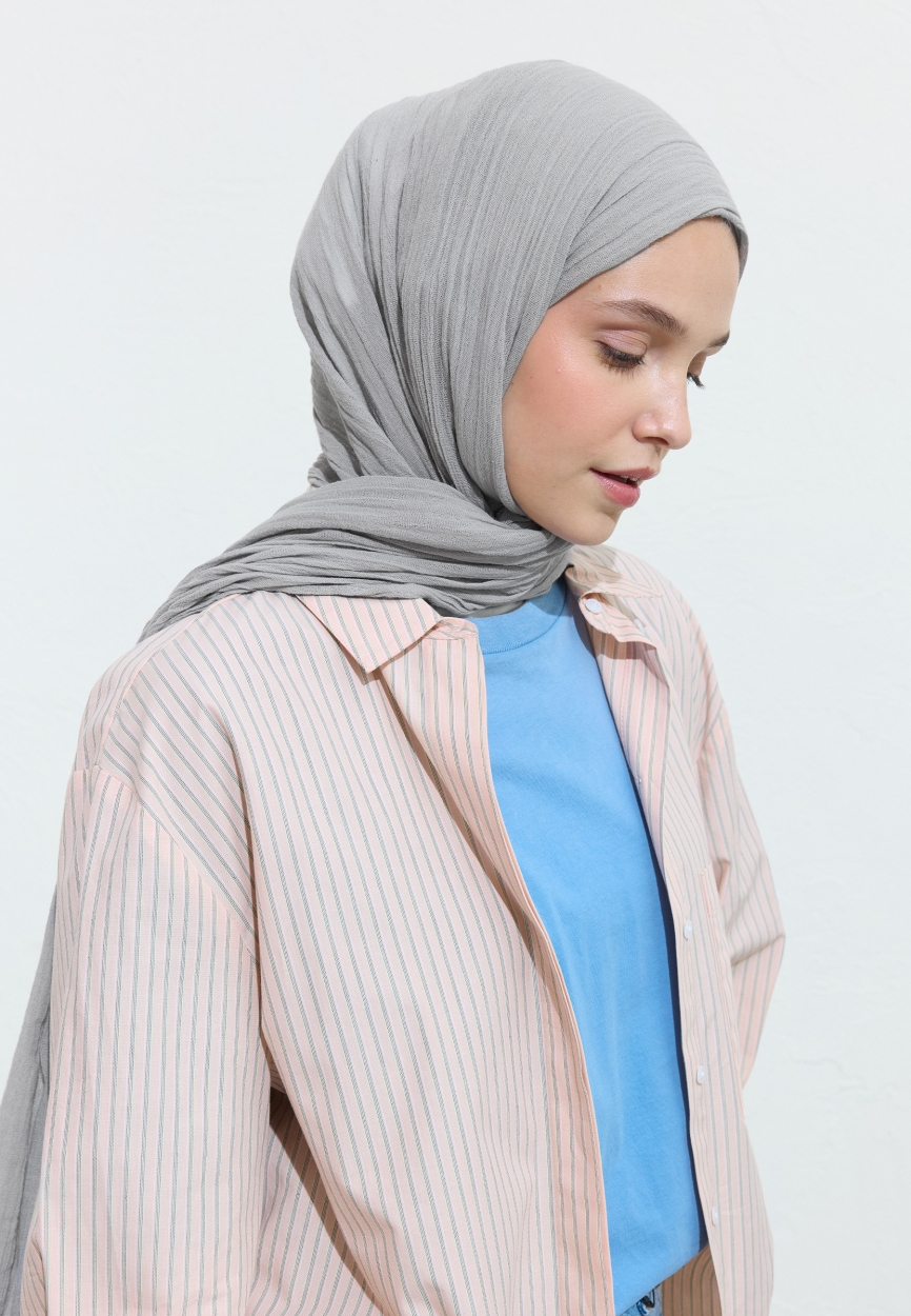 COTTON LINEN SHAWL CHIA SEED PUDDING